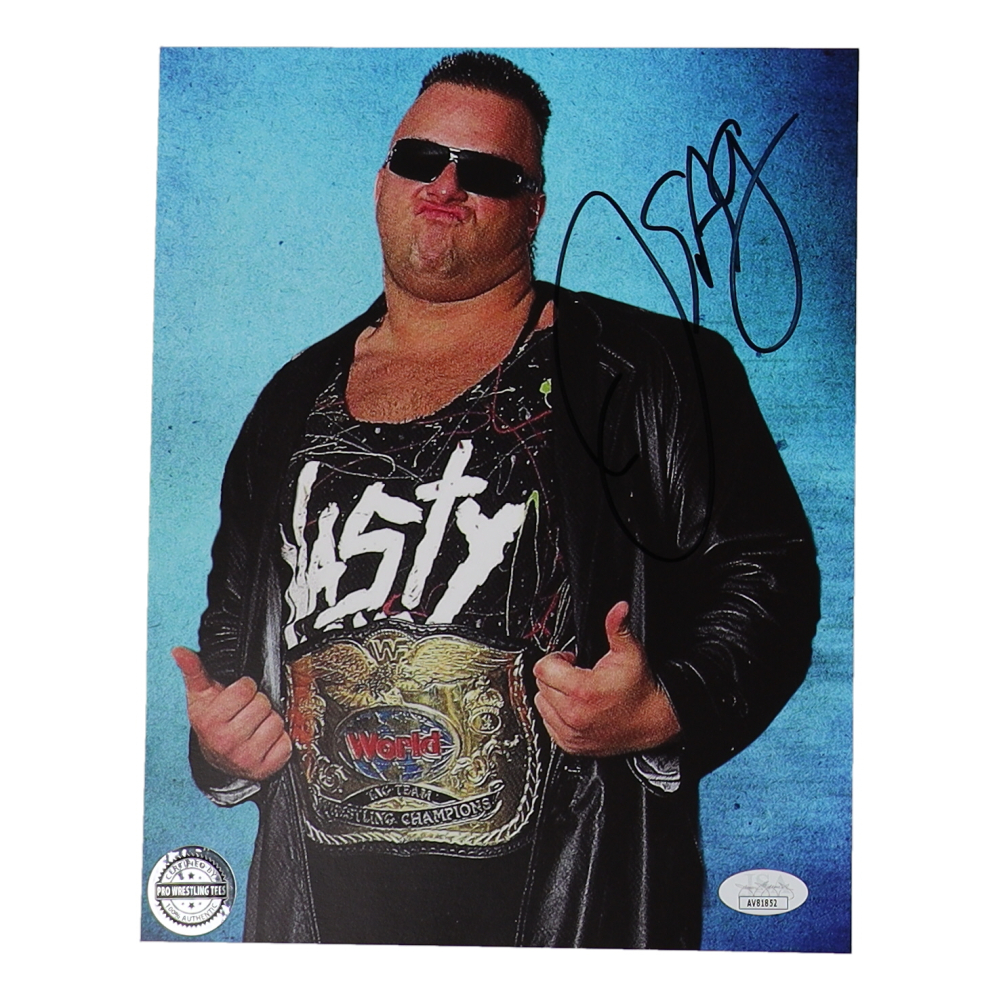 Jerry Sags Signed WCW 8x10 Photo (JSA) | Pristine Auction