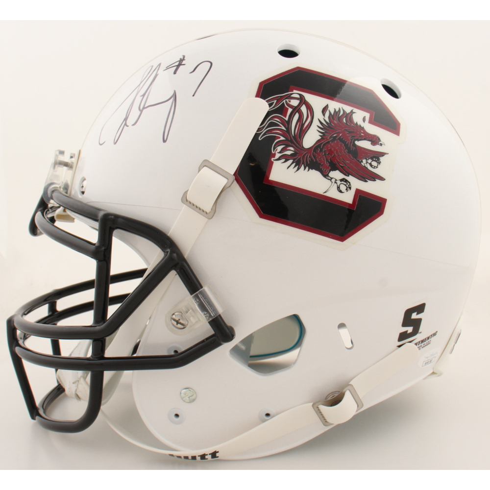 Jadeveon Clowney Signed South Carolina Gamecocks Authentic Full-Size Helmet (JSA) | Pristine Auction