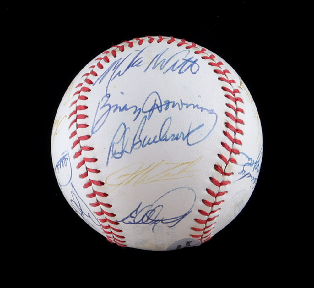 1981 Angels OAL Baseball Team-Signed by (20) with Brian Downing, Rick ...