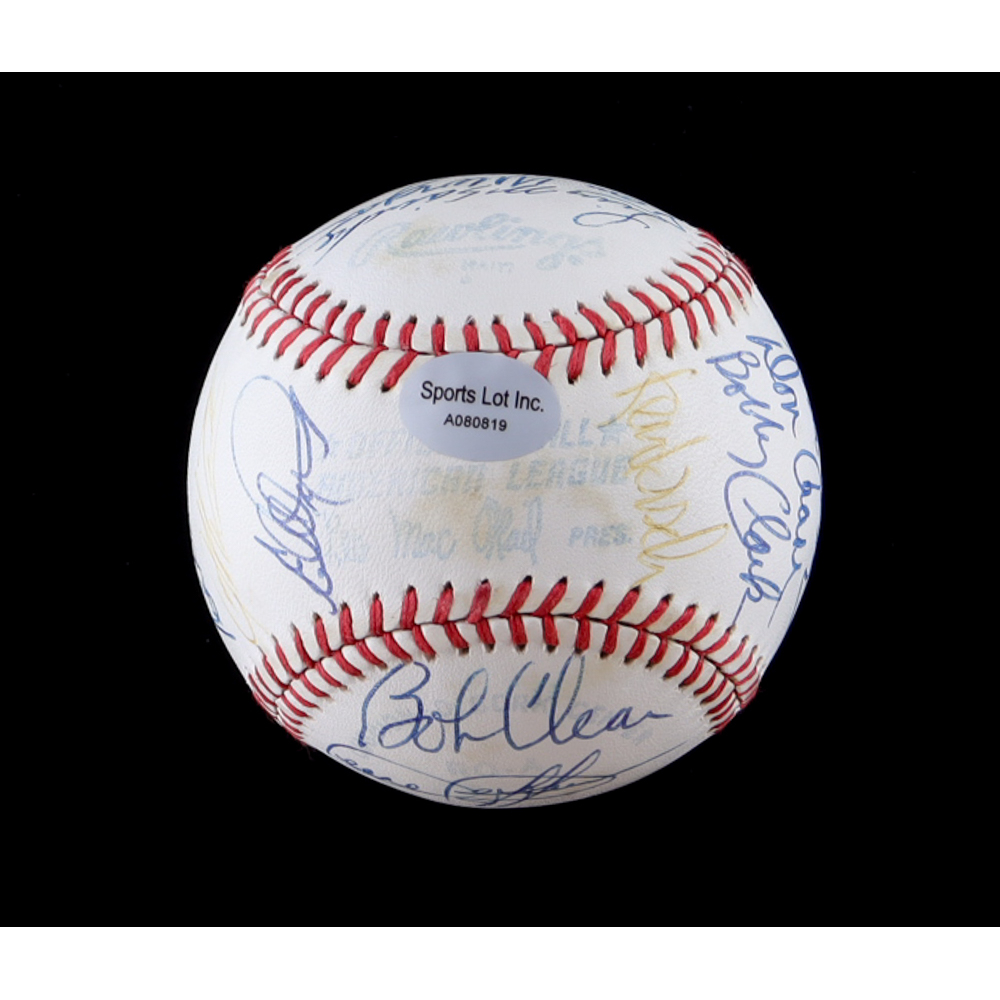 1981 Angels OAL Baseball Team-Signed by (20) with Brian Downing, Rick ...