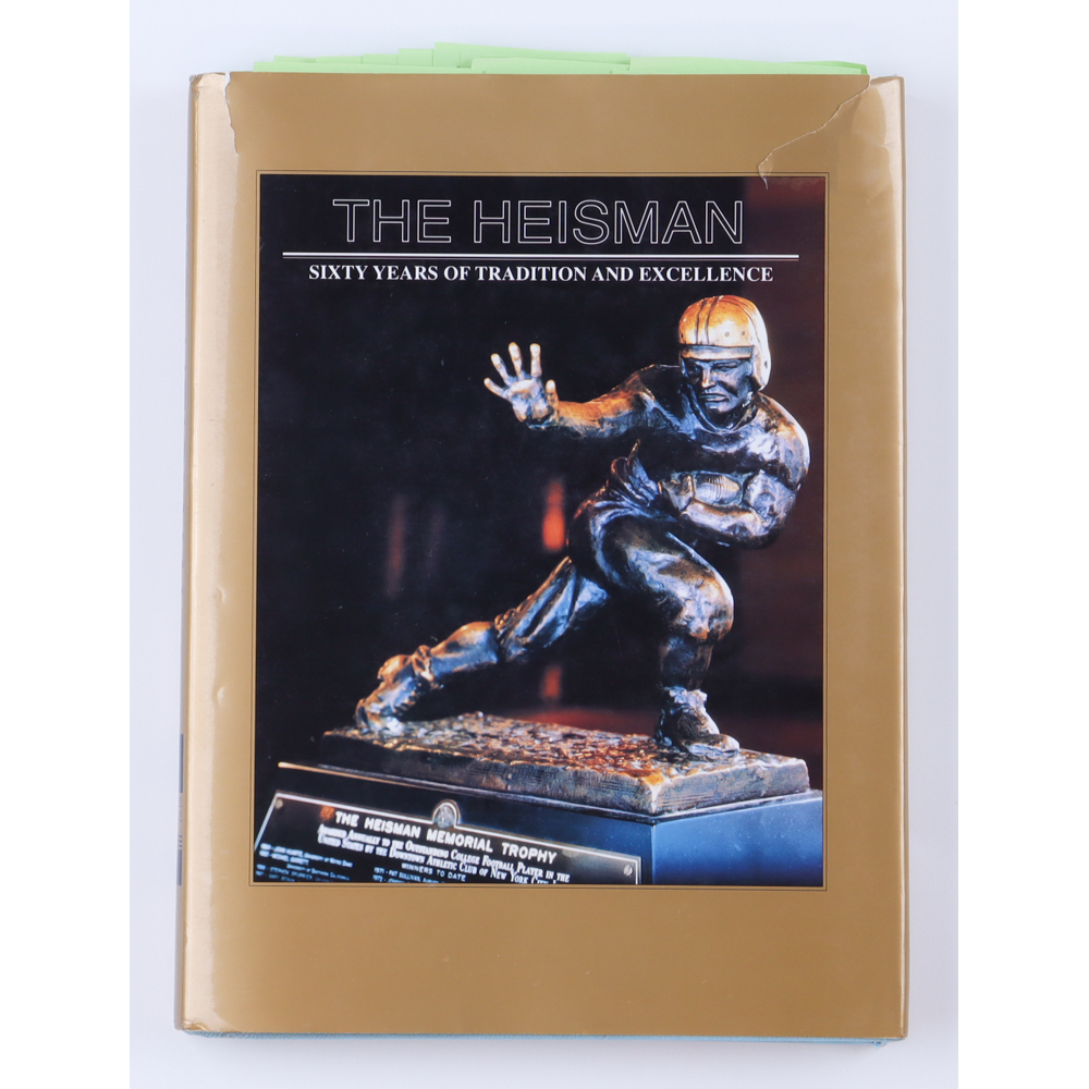 Heisman Winner's "The Heisman" Hardcover Book Signed by (58) with Tony ...