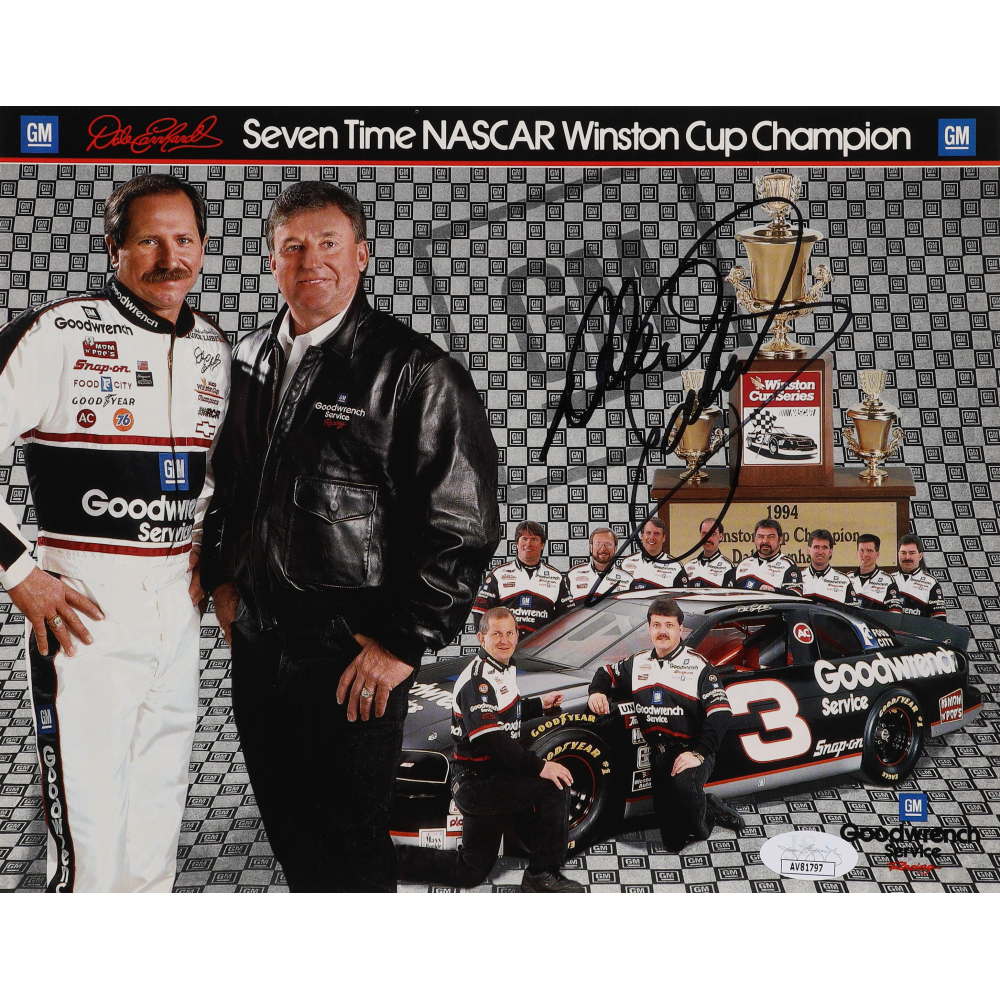 Dale Earnhardt Signed NASCAR 8x10 Photo (JSA) | Pristine Auction