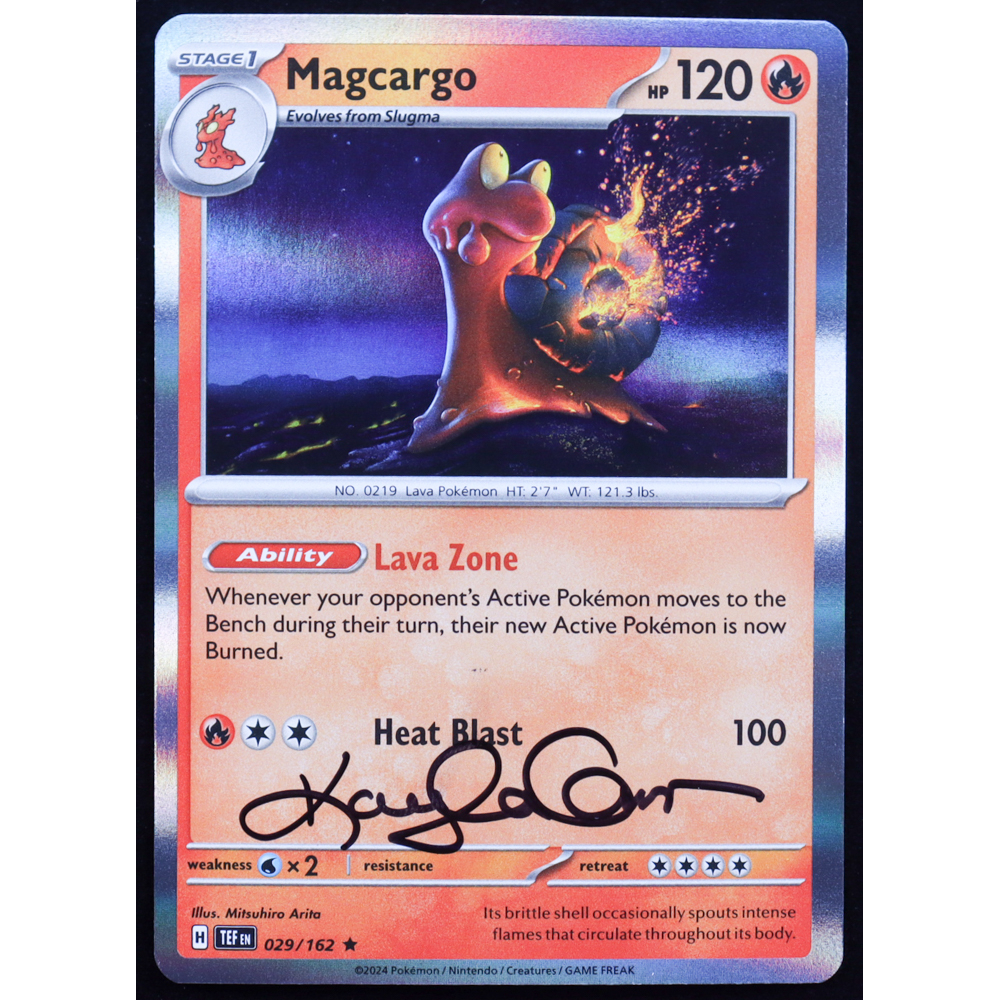 Kayla Compton Signed Pokemon Trading Card (JSA) | Pristine Auction
