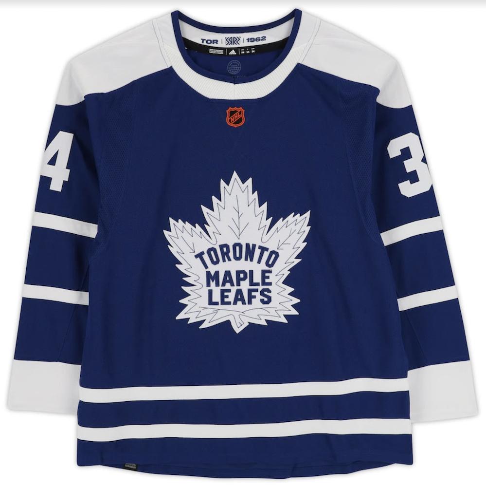 Auston Matthews Signed Adidas Maple Leafs Reverse Retro Jersey ...