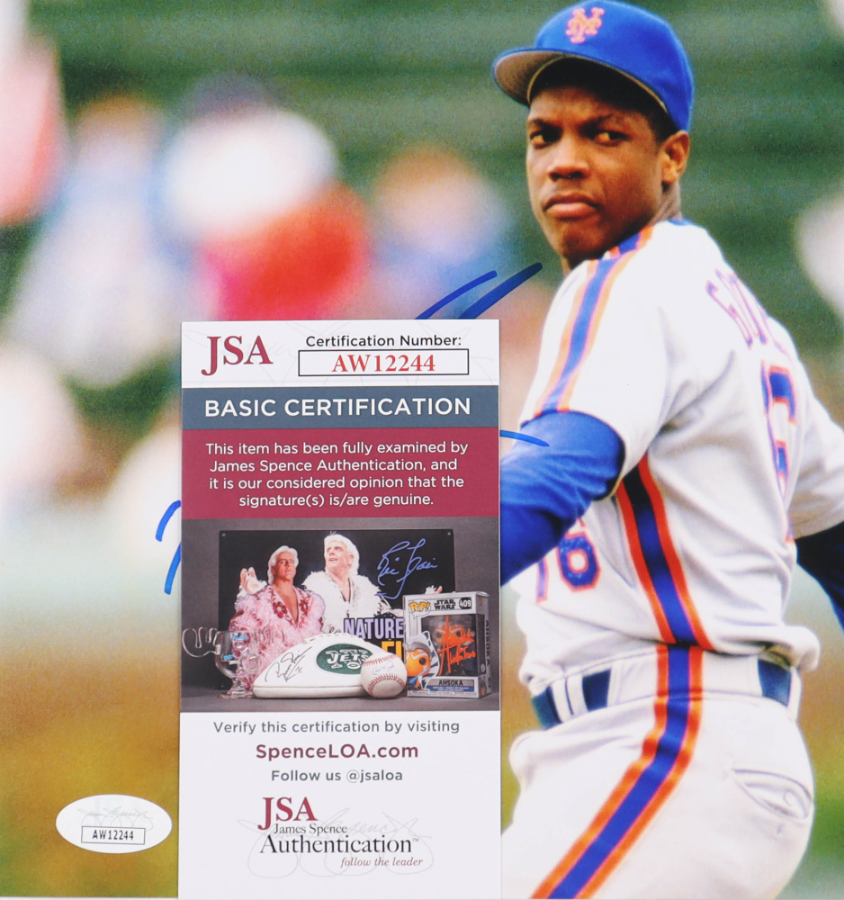 Dwight "Doc" Gooden Signed Mets 8x10 Photo (JSA) | Pristine Auction