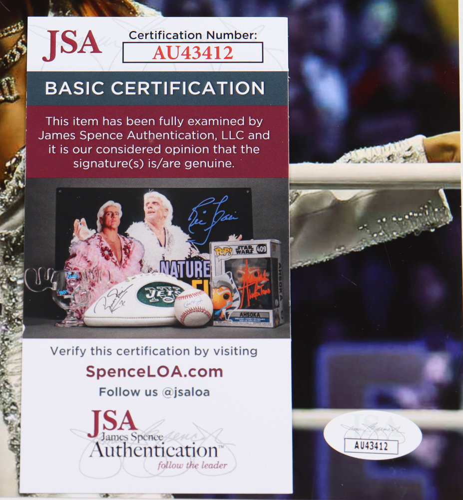 Mercedes Mone Signed WWE 8x10 Photo (JSA) | Pristine Auction