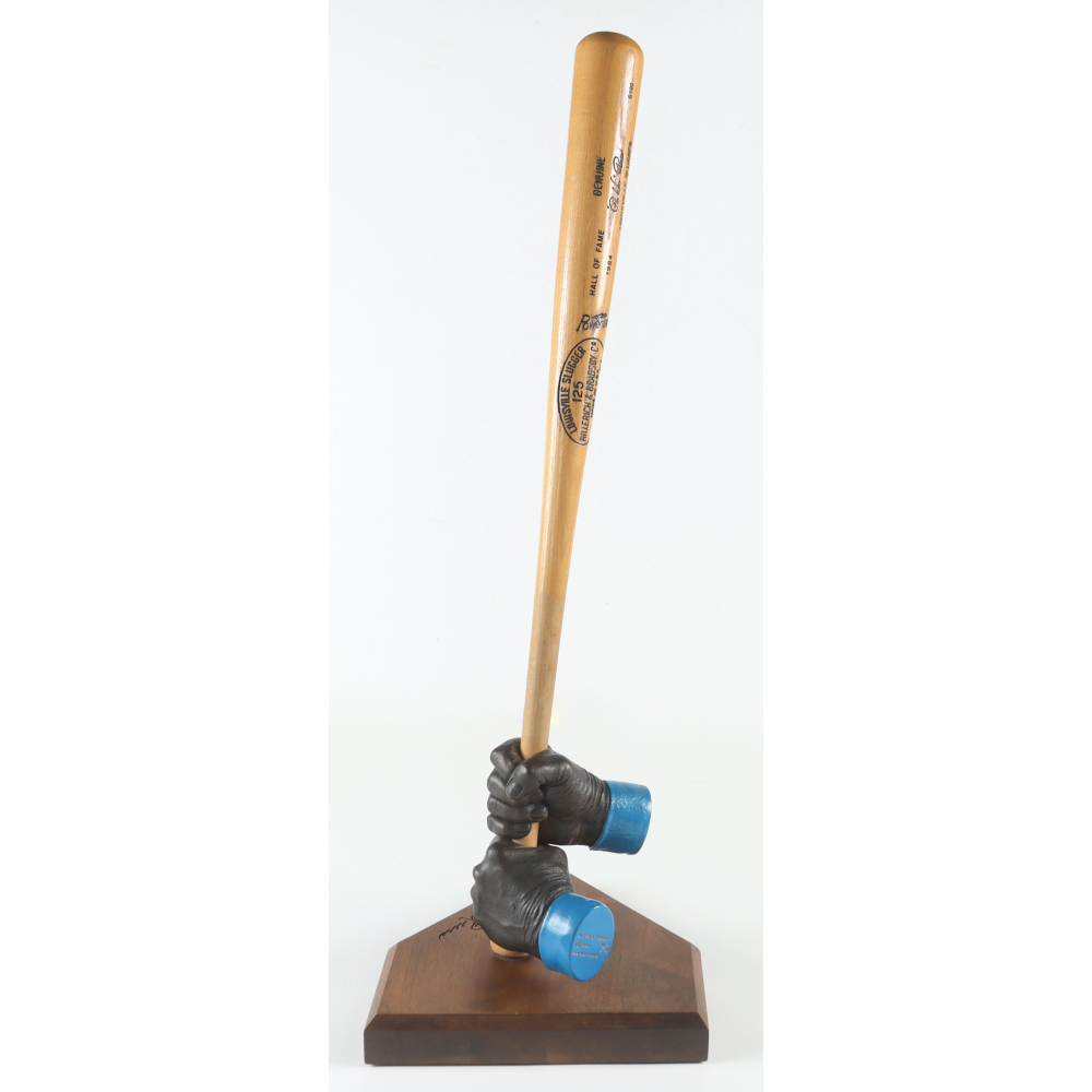 Pee Wee Reese LE Dodgers Bronze Casting "Hitter's Hands" Sculpture with ...