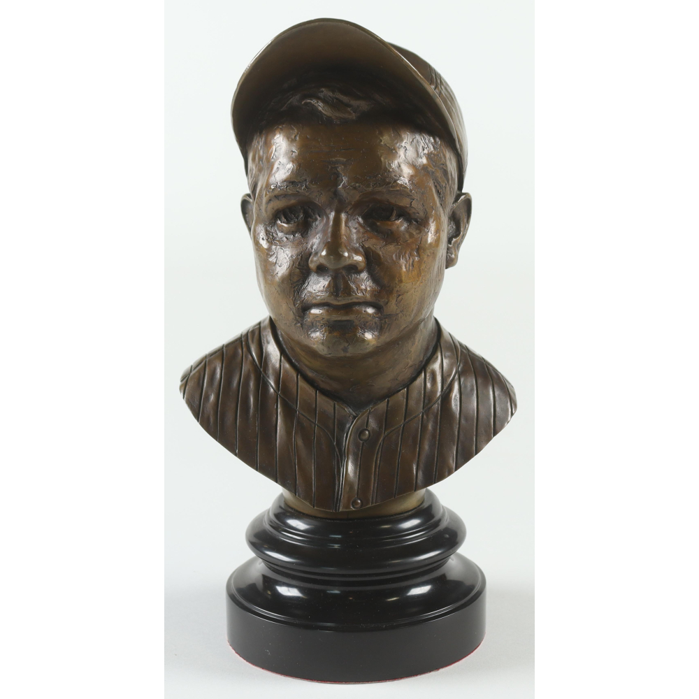 Young Babe Ruth LE Yankees 10" Museum Quality Bronze Head Sculpture (1/ ...
