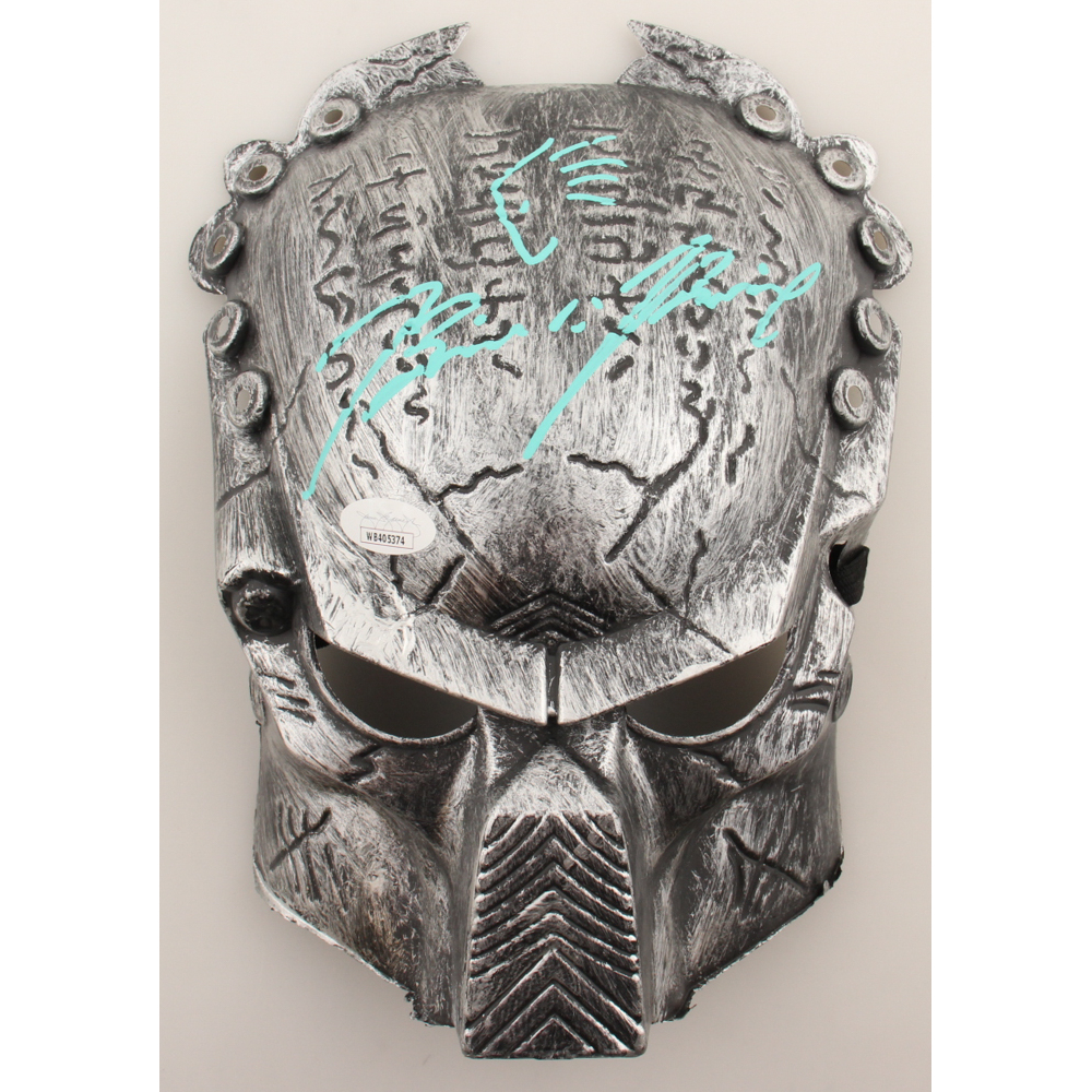 Brian A. Prince Signed "Predator" Mask with Hand-Drawn Predator Sketch ...