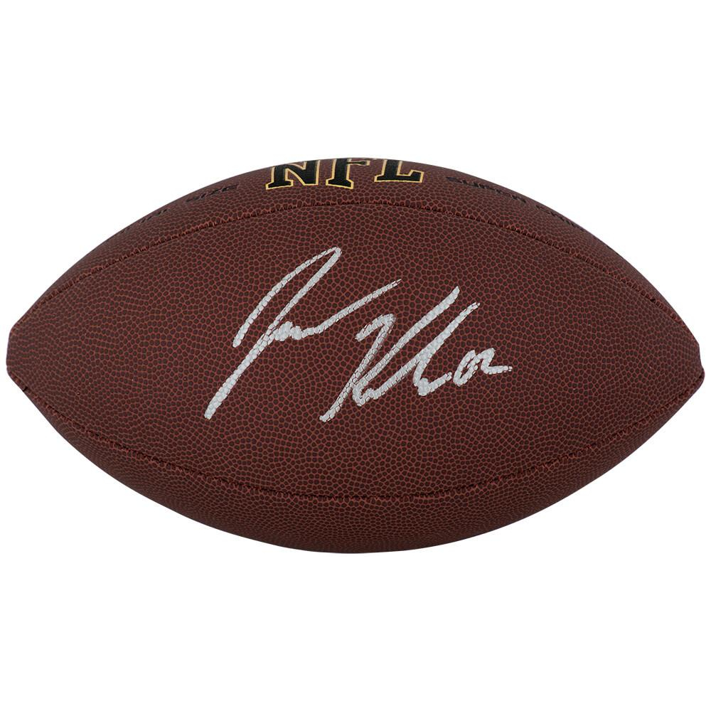 Jason Kelce Signed NFL Football (Schwartz) | Pristine Auction