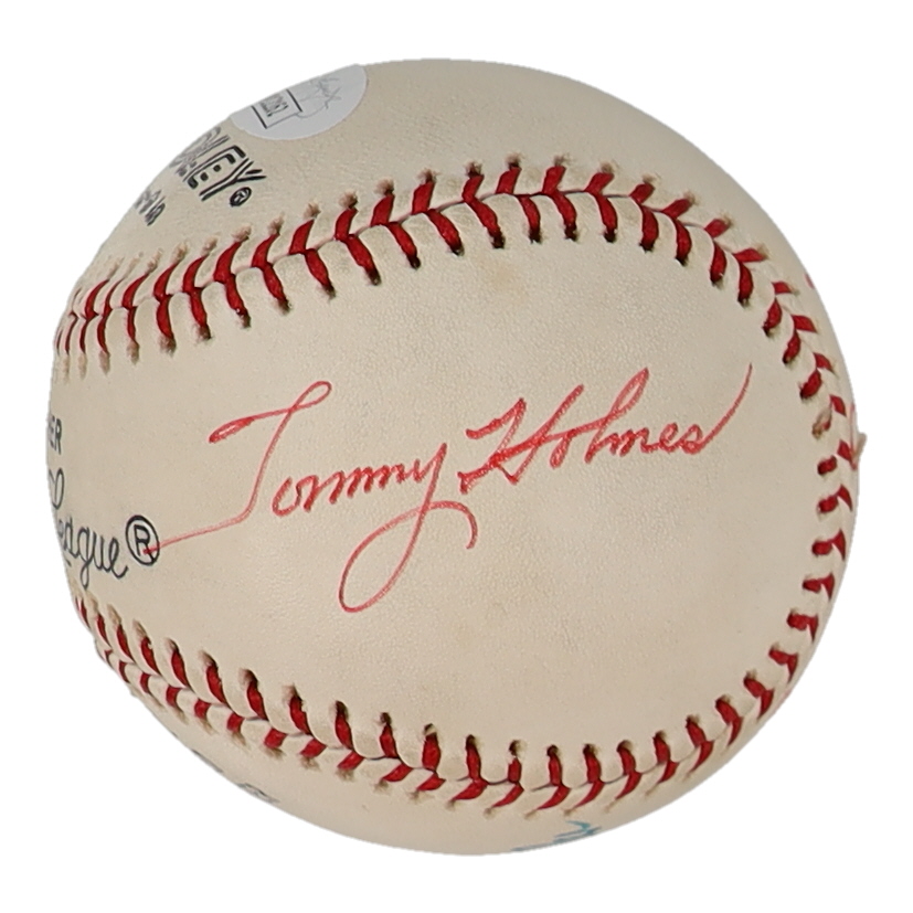 Dudley Little League Baseball Signed by (5) with Warren Spahn, Bob ...