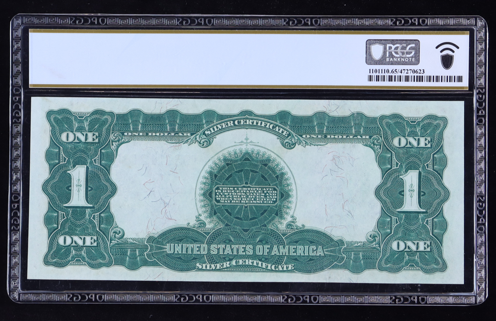 1899 United States $1 One Dollar Silver Certificate Banknote (PMG Gem ...