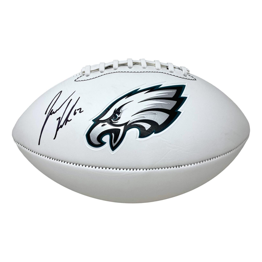 Jason Kelce Signed Eagles Logo Football (PSA) | Pristine Auction