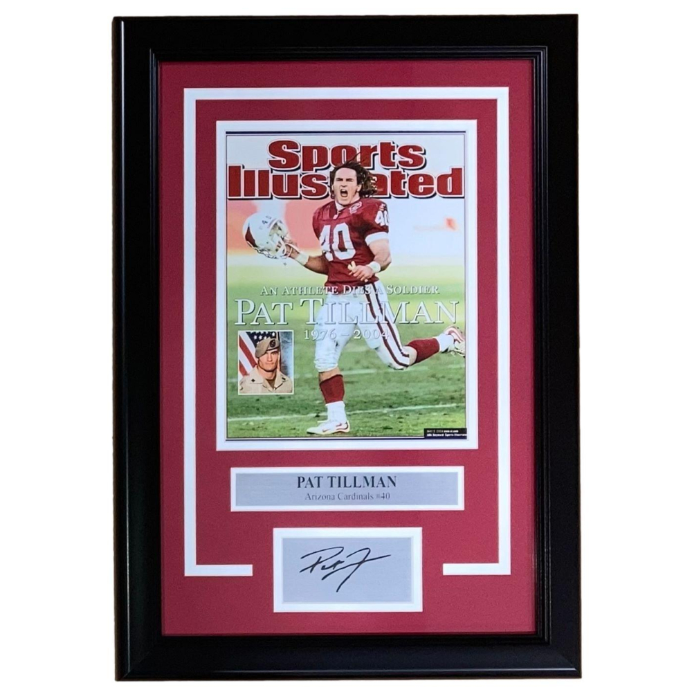 Pat Tillman Cardinals Custom Framed Photo | Pristine Auction