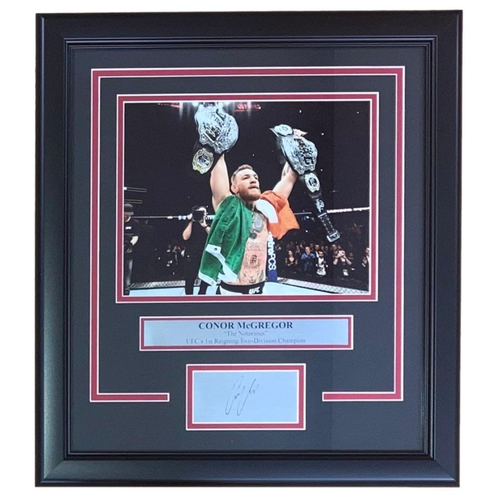 Conor McGregor UFC Custom Framed Photo Display | Pristine Auction