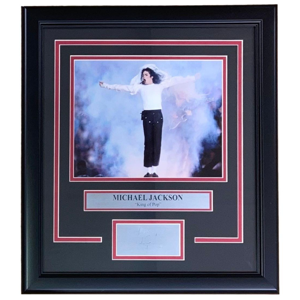 Michael Jackson Custom Framed Photo | Pristine Auction