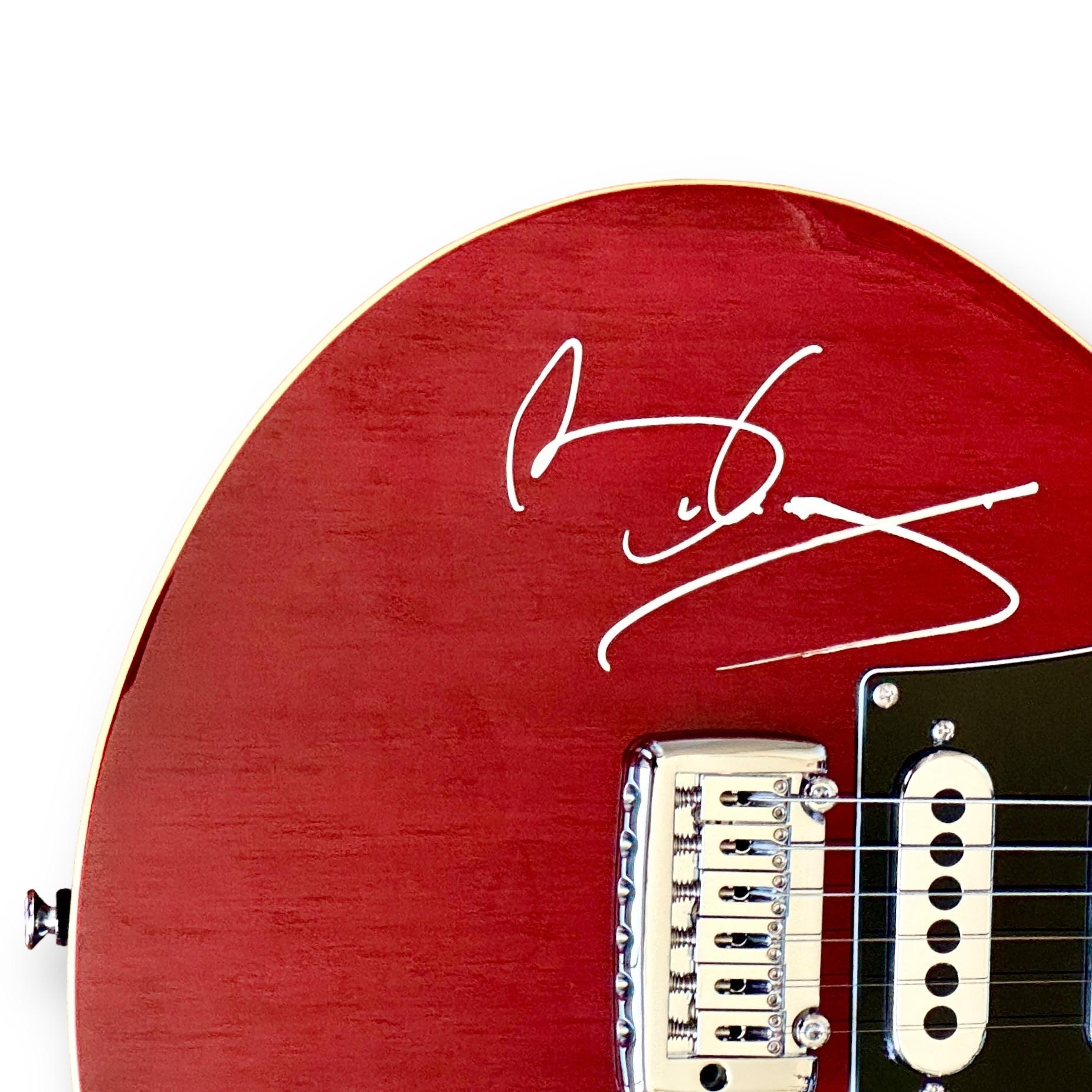 Brian May Signed Harley Benton Deluxe Signature Model Guitar (JSA ...