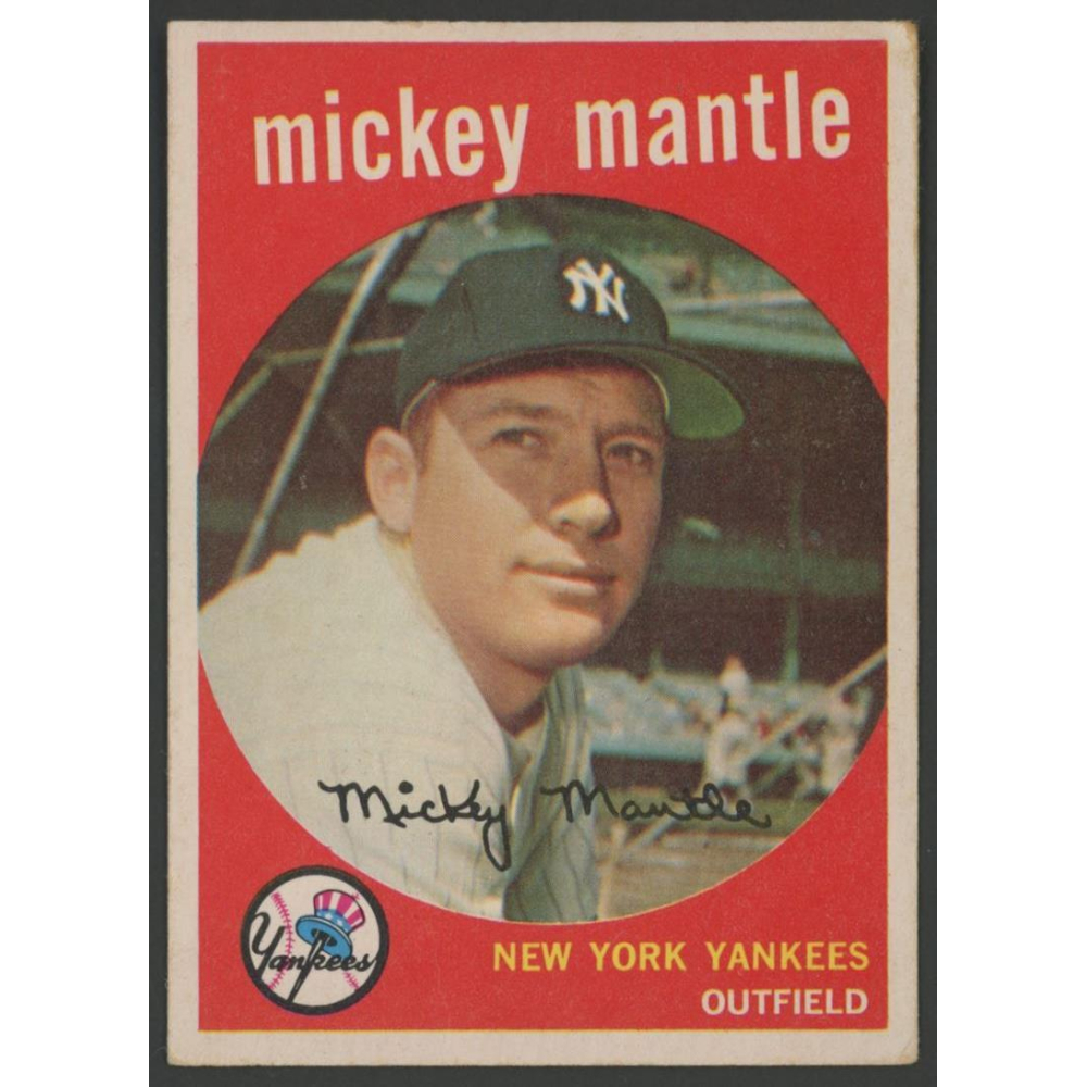 Mickey Mantle 1959 Topps #10 | Pristine Auction