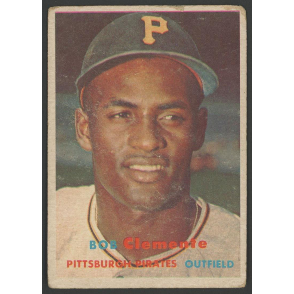 Roberto Clemente 1957 Topps #76 | Pristine Auction