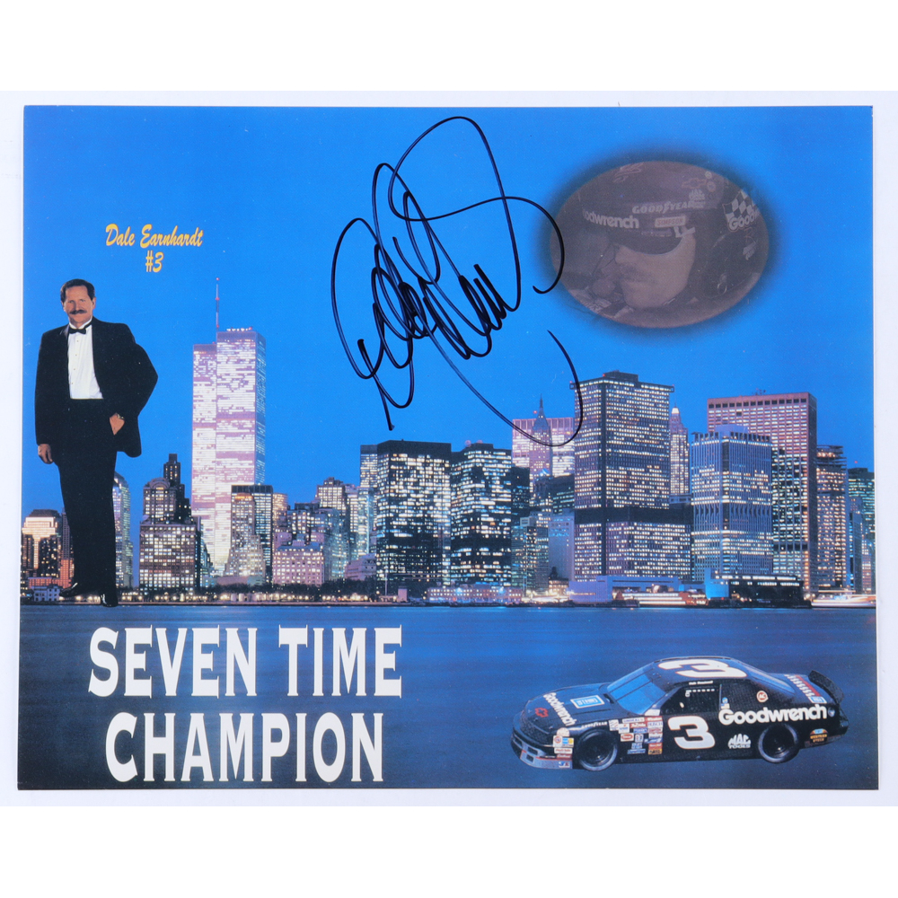 Dale Earnhardt Signed NASCAR 8x10 Photo (JSA) | Pristine Auction