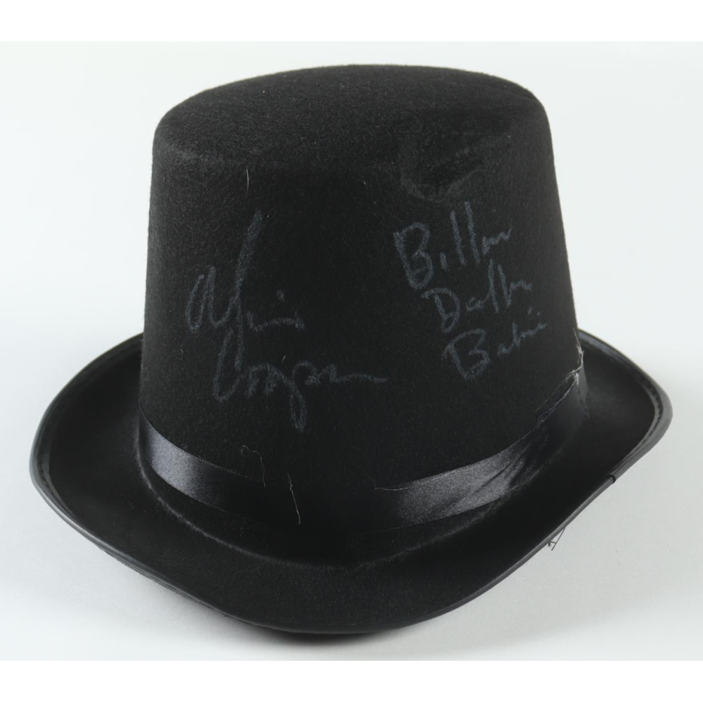 Alice Cooper Signed Top Hat Inscribed "Billion Dollar Babies" (JSA ...