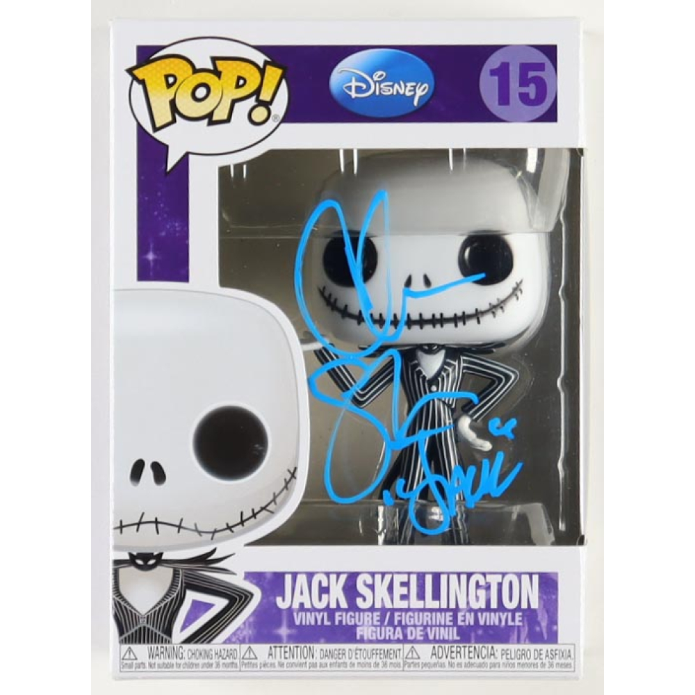 Chris Sarandon Signed "Jack Skellington" Funko Pop! #15 Inscribed "Jack ...