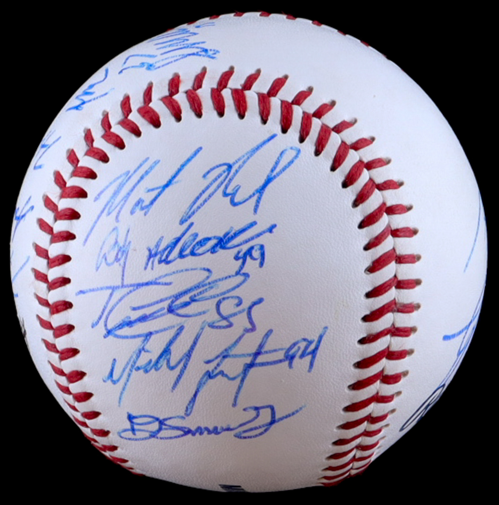 2024 Reds Spring "Break Out" Baseball Team-Signed by (17) with Rhett ...
