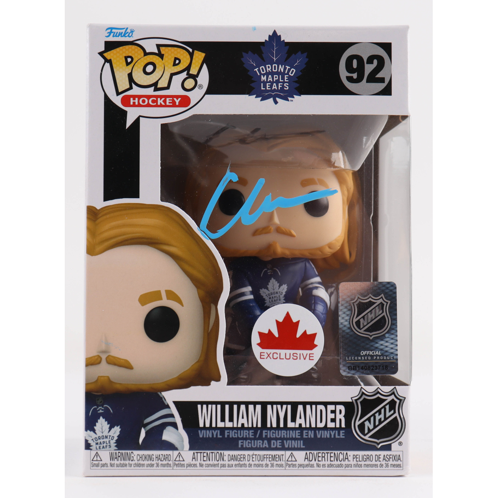 William Nylander Signed Maple Leafs #92 Funko Pop Vinyl Figure (JSA ...