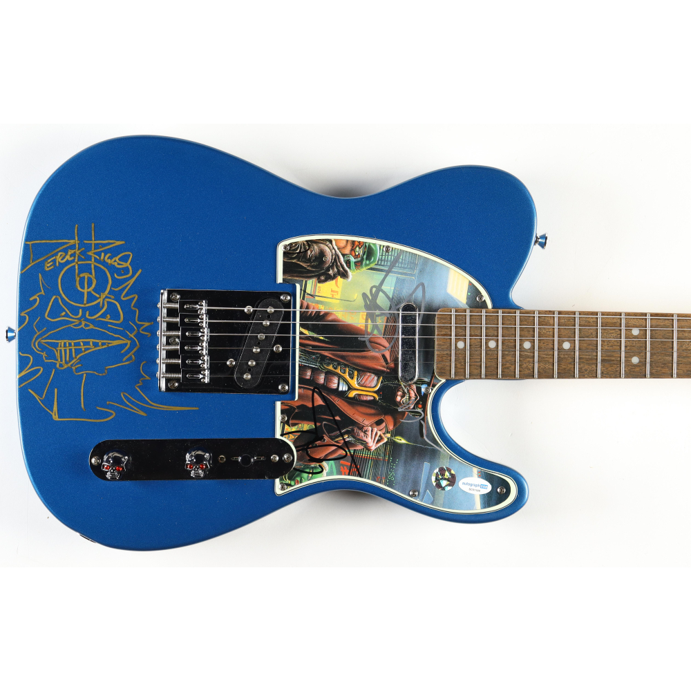 Bruce Dickinson, Dave Murray & Steve Harris Signed "Iron Maiden ...