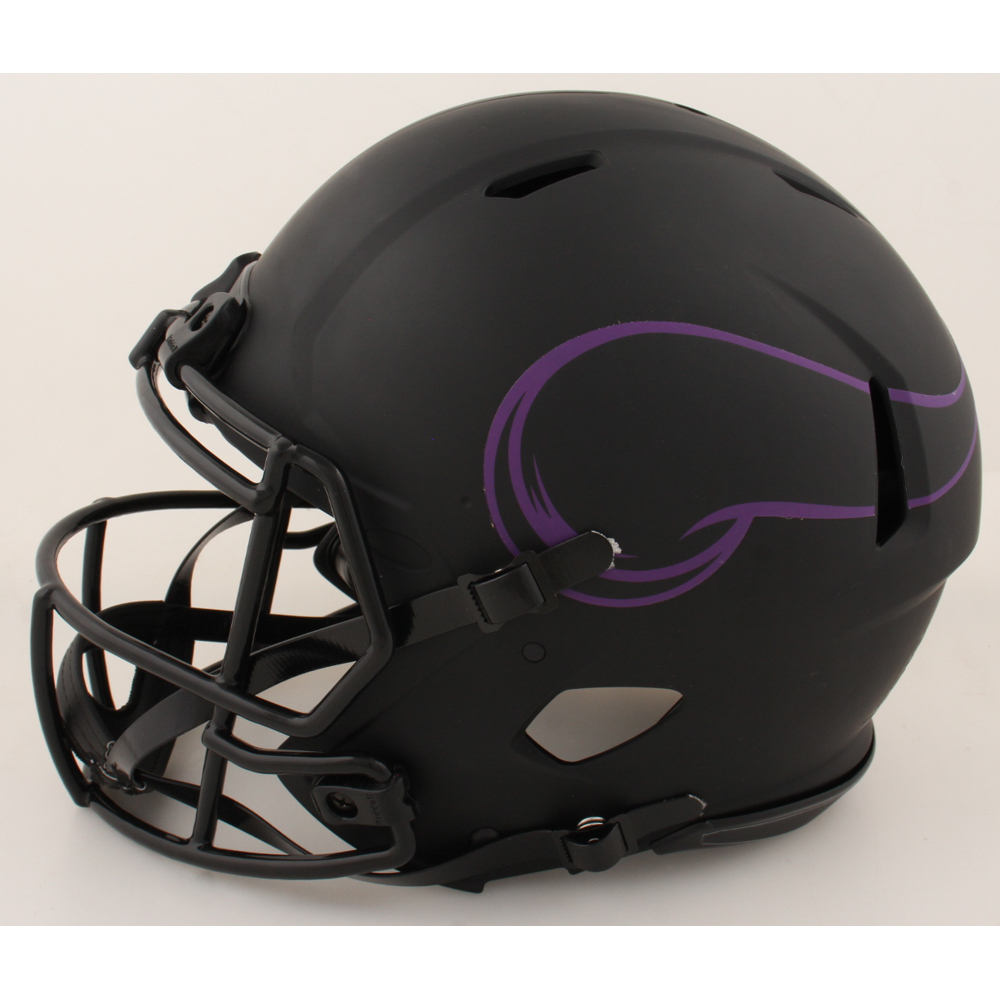 Justin Jefferson Signed Vikings Full-Size Authentic On-Field Eclipse ...