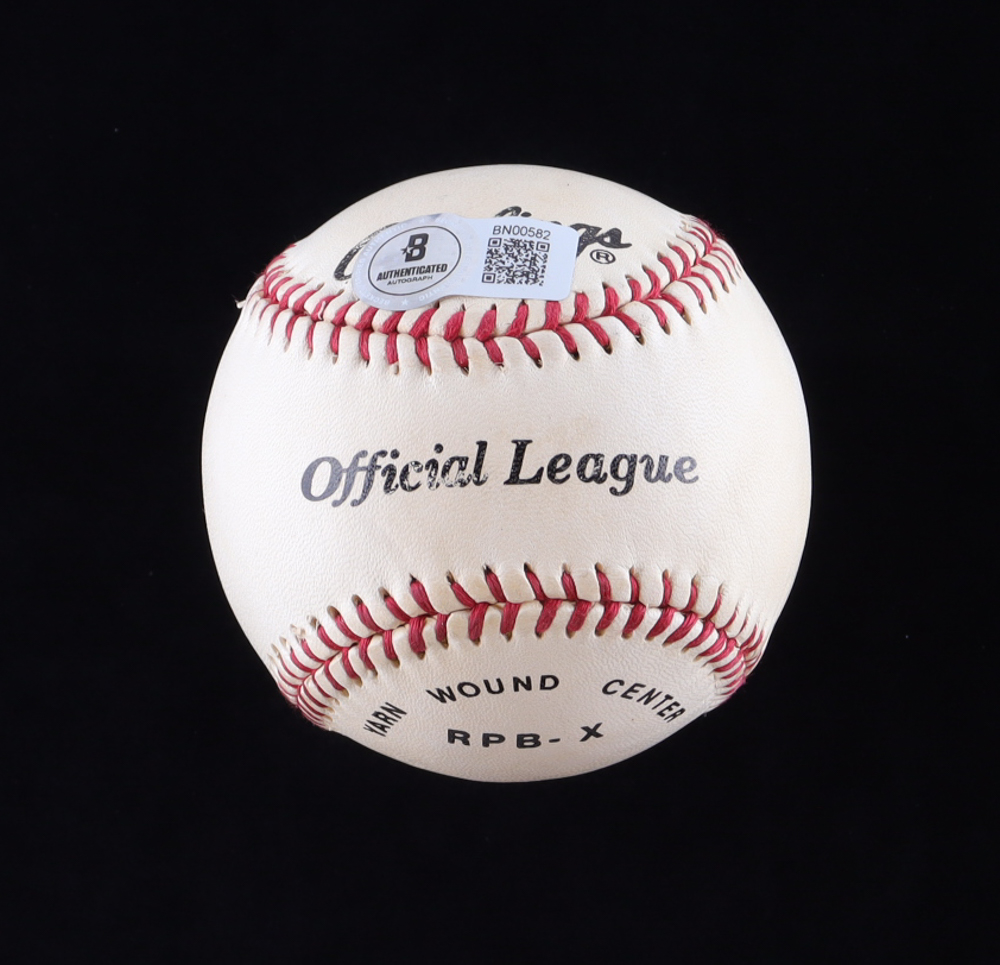 James Garner Signed OL Baseball (Beckett) | Pristine Auction