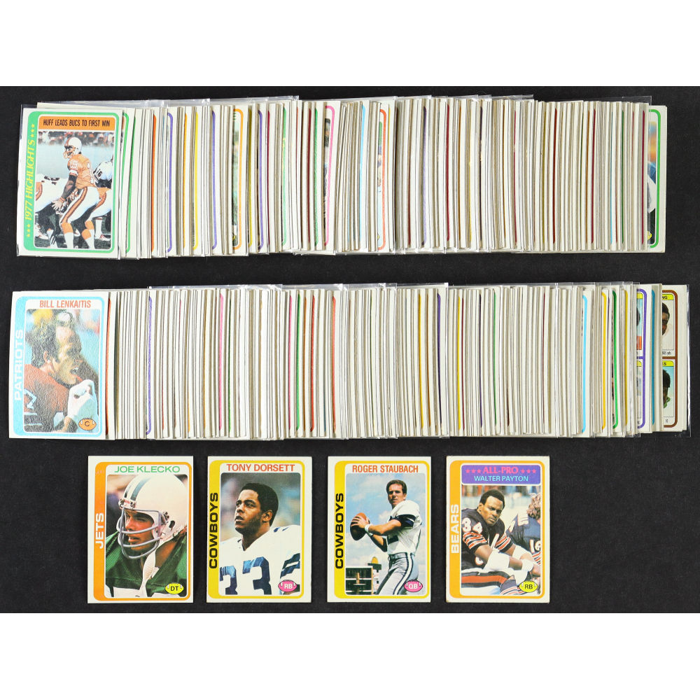 1978 Topps Football Complete Set of (528) Cards with Joe Klecko #287 ...