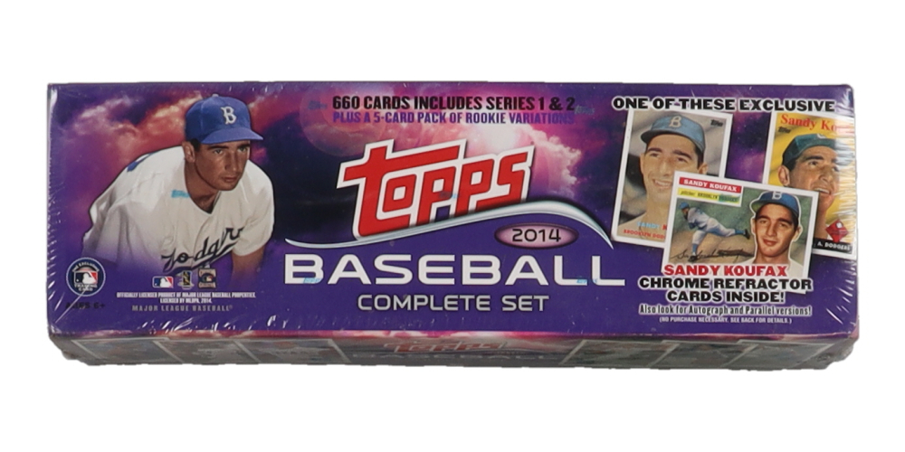 2014 Topps Baseball Complete Factory Set with (660) Cards | Pristine ...
