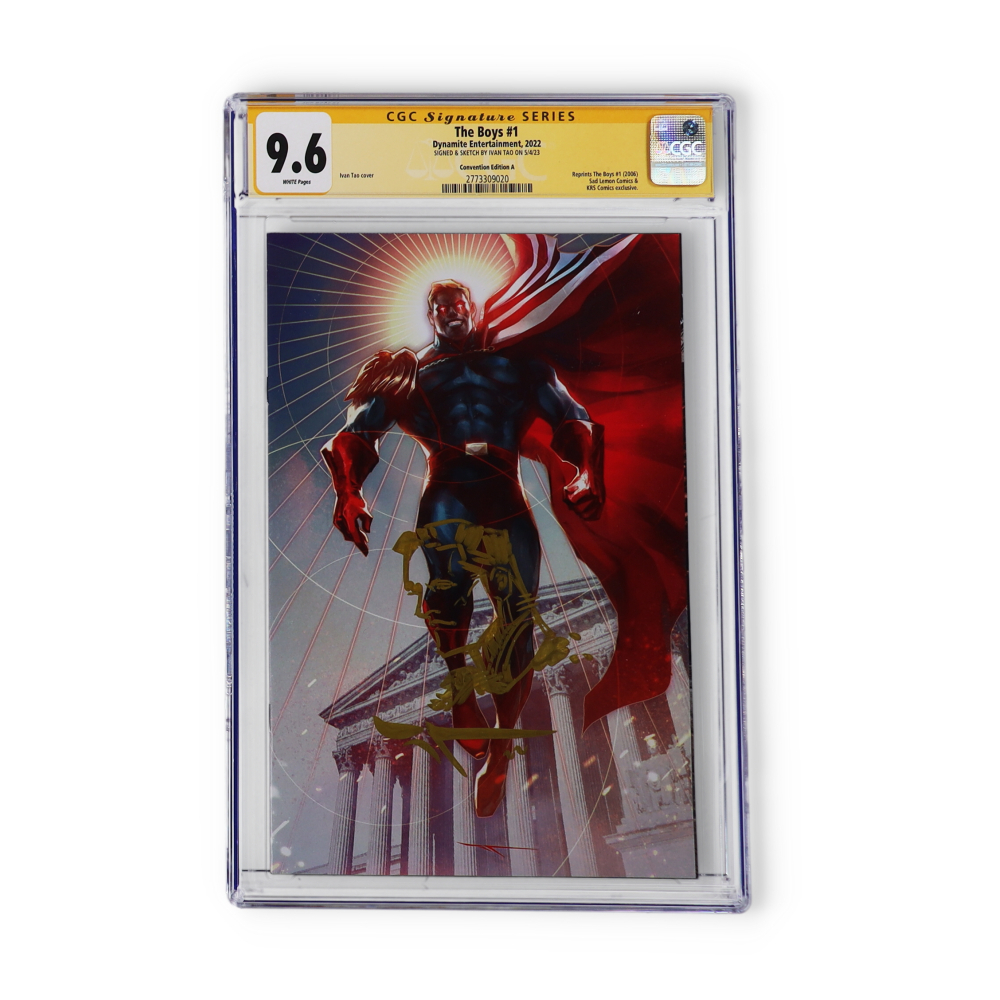 Ivan Tao Signed 2022 "The Boys" Issue #1 Dynamite Entertainment Comic ...
