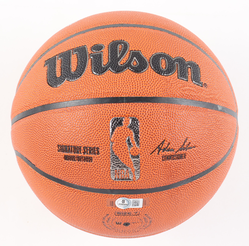 Allen Iverson Signed NBA Basketball (Beckett) | Pristine Auction