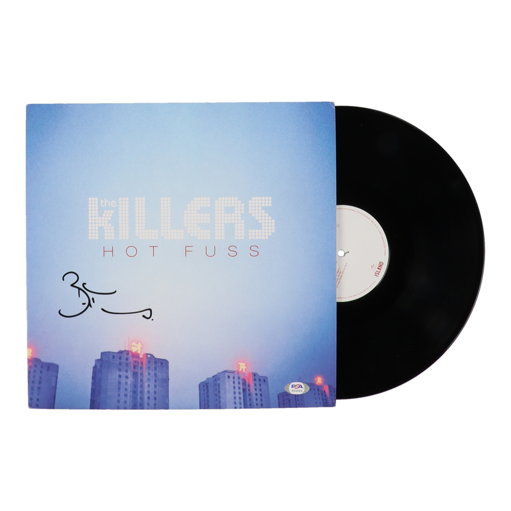 Brandon Flowers Signed The Killers "Hot Fuss" Vinyl Record Album (PSA ...