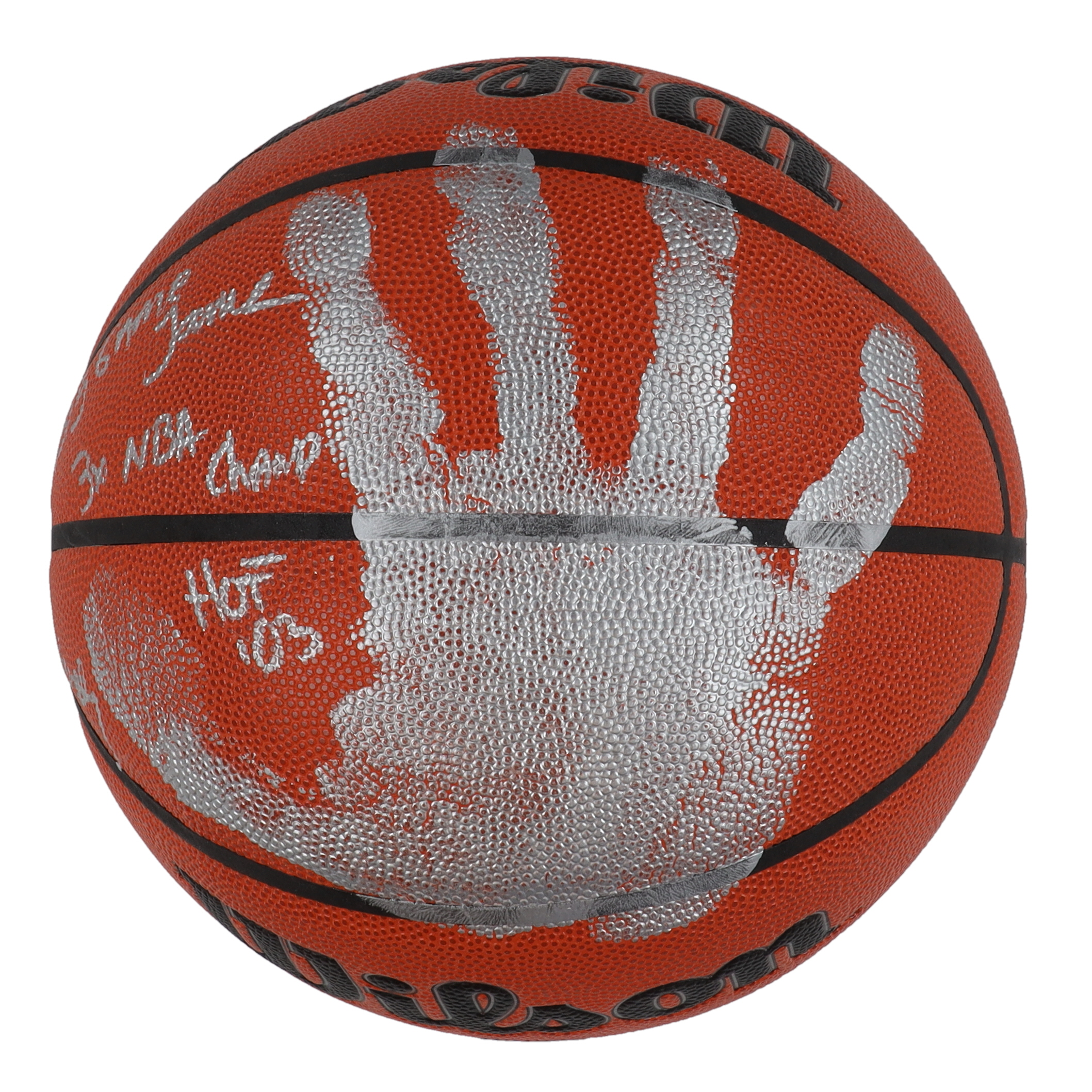 James Worthy Signed NBA Basketball Inscribed "Big Game", "3x NBA Champ ...