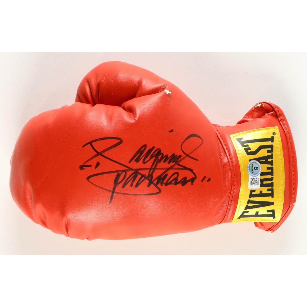 Manny Pacquiao Signed Everlast Boxing Glove Inscribed "Pacman" (Beckett ...