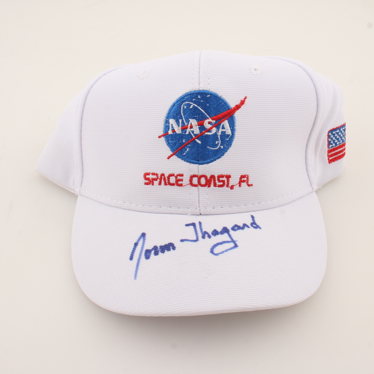Norman Thagard Signed NASA Snapback Hat (Beckett) | Pristine Auction