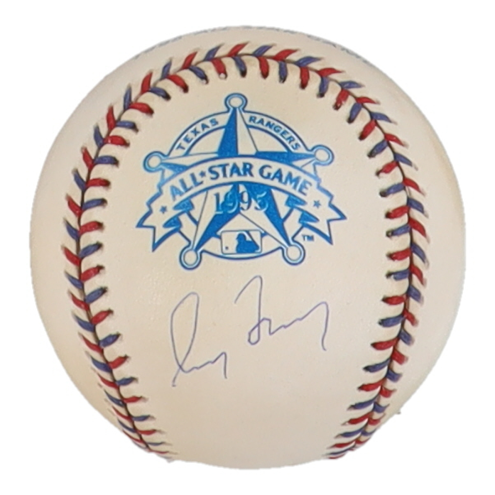 Greg Maddux Signed 1995 All-Star Game Logo Baseball (Beckett ...