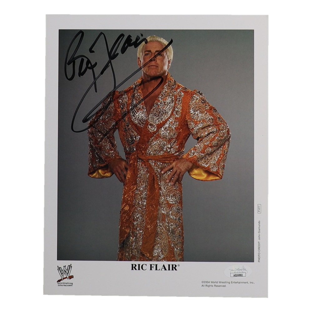 Ric Flair Signed WWE 8x10 Photo (JSA) | Pristine Auction