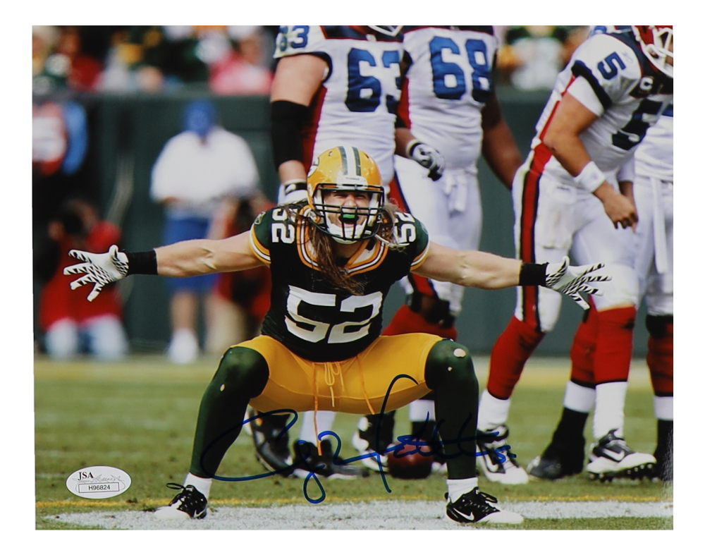 Clay Matthews Signed Packers 8x10 Photo (JSA) | Pristine Auction