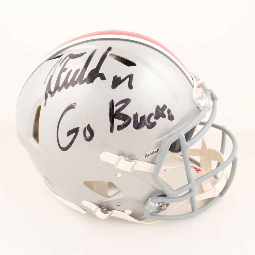 Justin Fields Signed Ohio State Buckeyes Full-Size Authentic On-Field ...