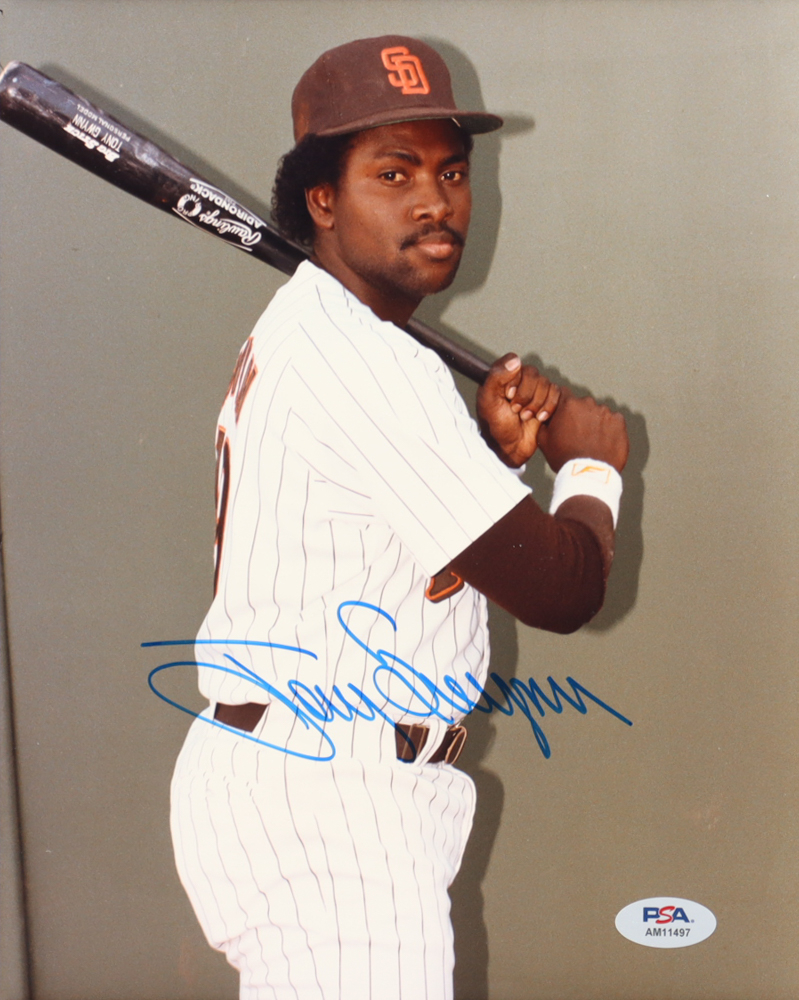 Tony Gwynn Signed Padres 8x10 Photo (PSA) | Pristine Auction