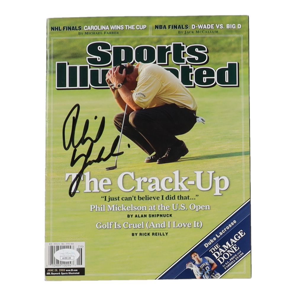 Phil Mickelson Signed 2006 Sports Illustrated Magazine (JSA) | Pristine Auction
