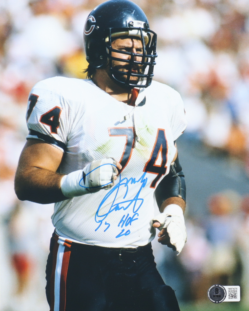 Jim Covert Signed Bears 8x10 Photo Inscribed "HOF 20" (Beckett ...