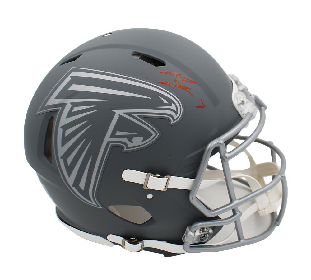 Bijan Robinson Signed Falcons Full-Size Authentic On-Field Slate ...