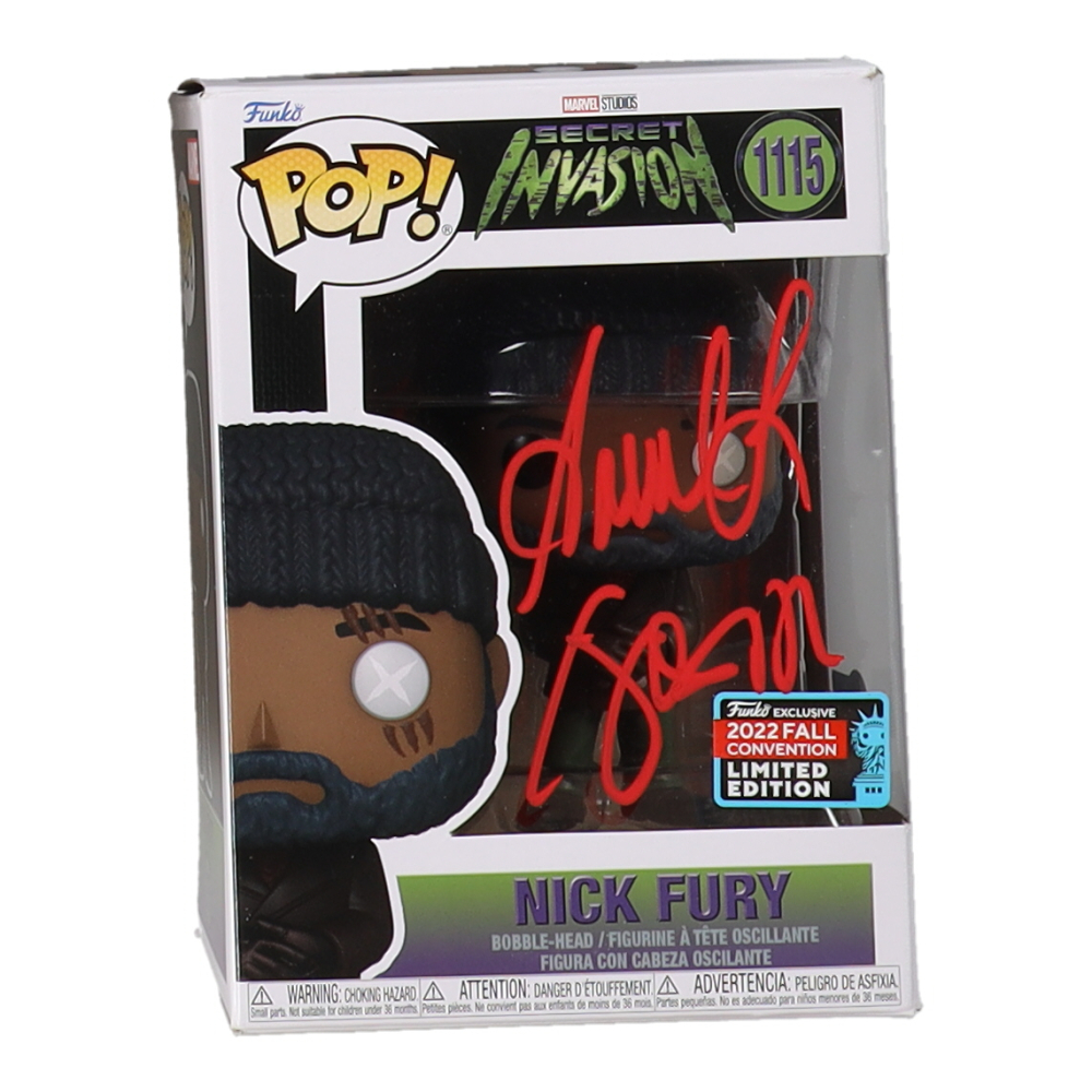 Samuel L. Jackson Signed "Secret Invasion" #1115 Nick Fury Bobble-Head ...