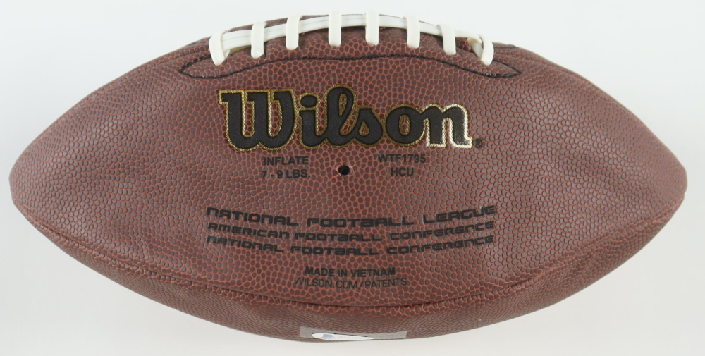 Justin Jefferson Signed NFL Football (Beckett) | Pristine Auction