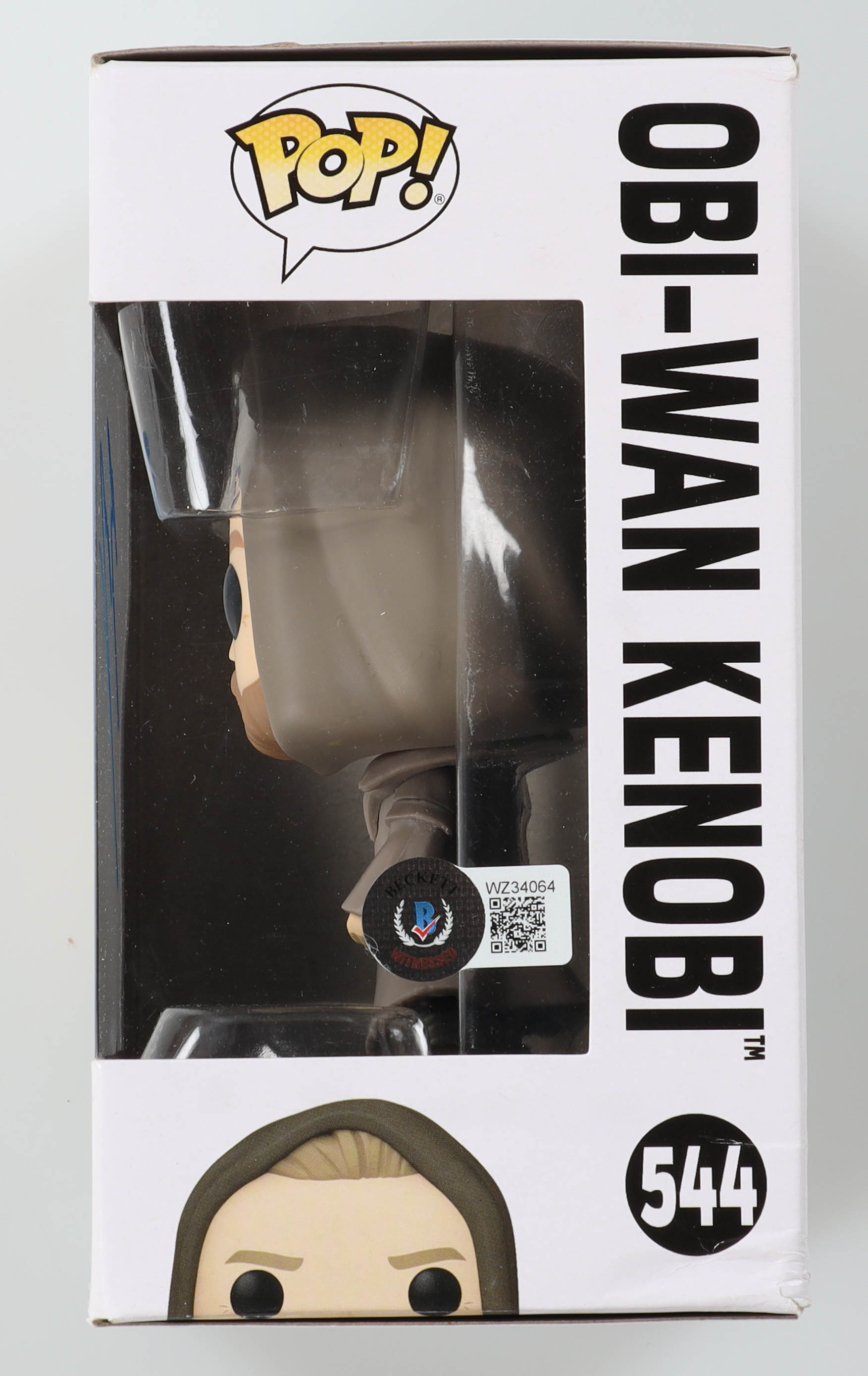 Ewan McGregor Signed "Star Wars" #544 Obi-Wan Kenobi Bobble-Head Funko ...